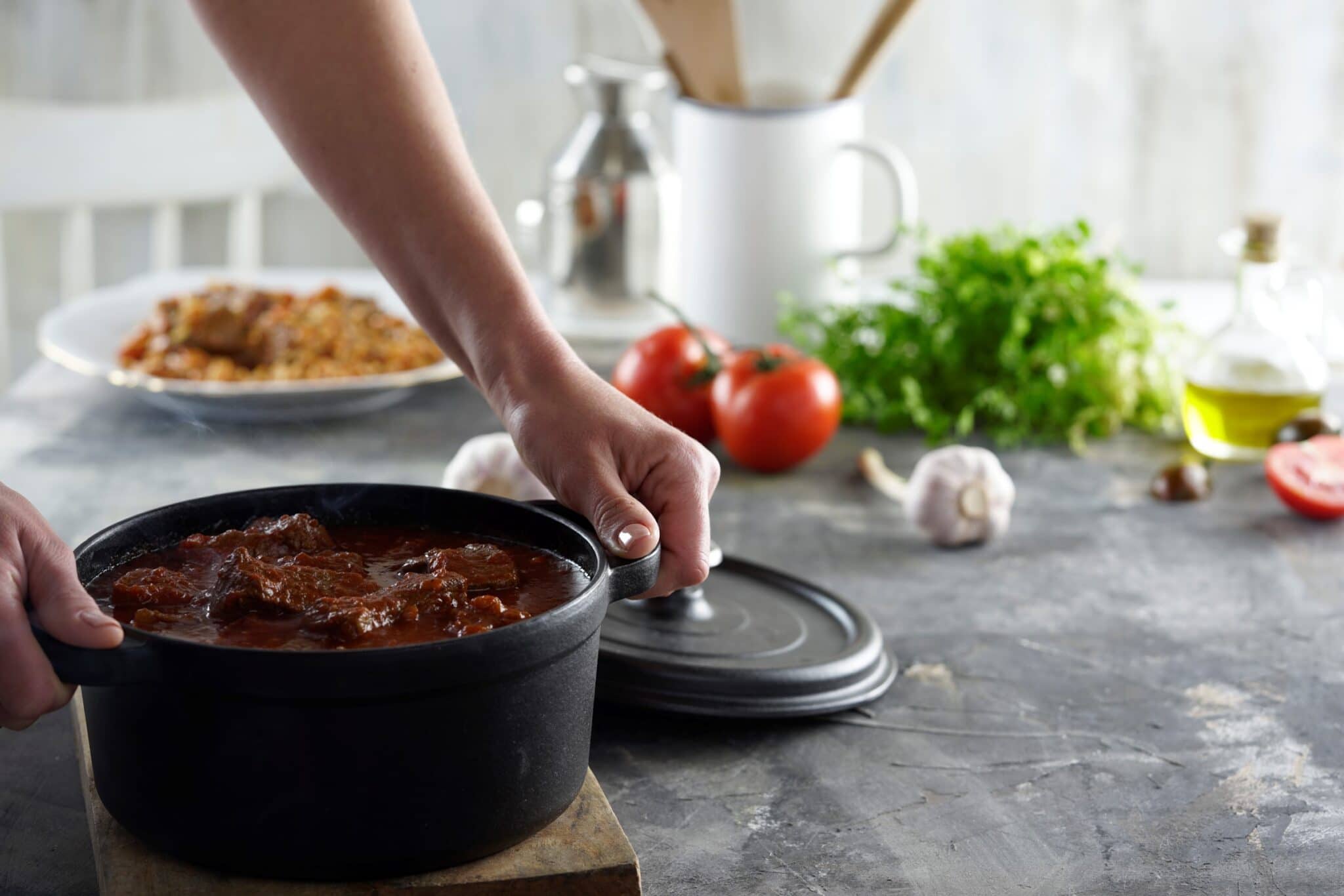 Greek Classic Casserole Kokinisto - Greek At Home